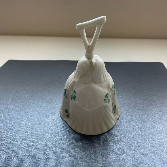 Belleek | Accents | Belleek Shamrock Bell | Poshmark
